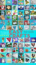 100 Easy Crafts for Kids • In the Bag Kids' Crafts