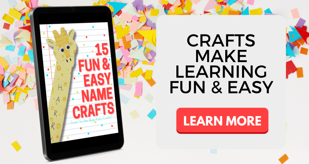 Educational Lacing Kids Activity • In the Bag Kids' Crafts