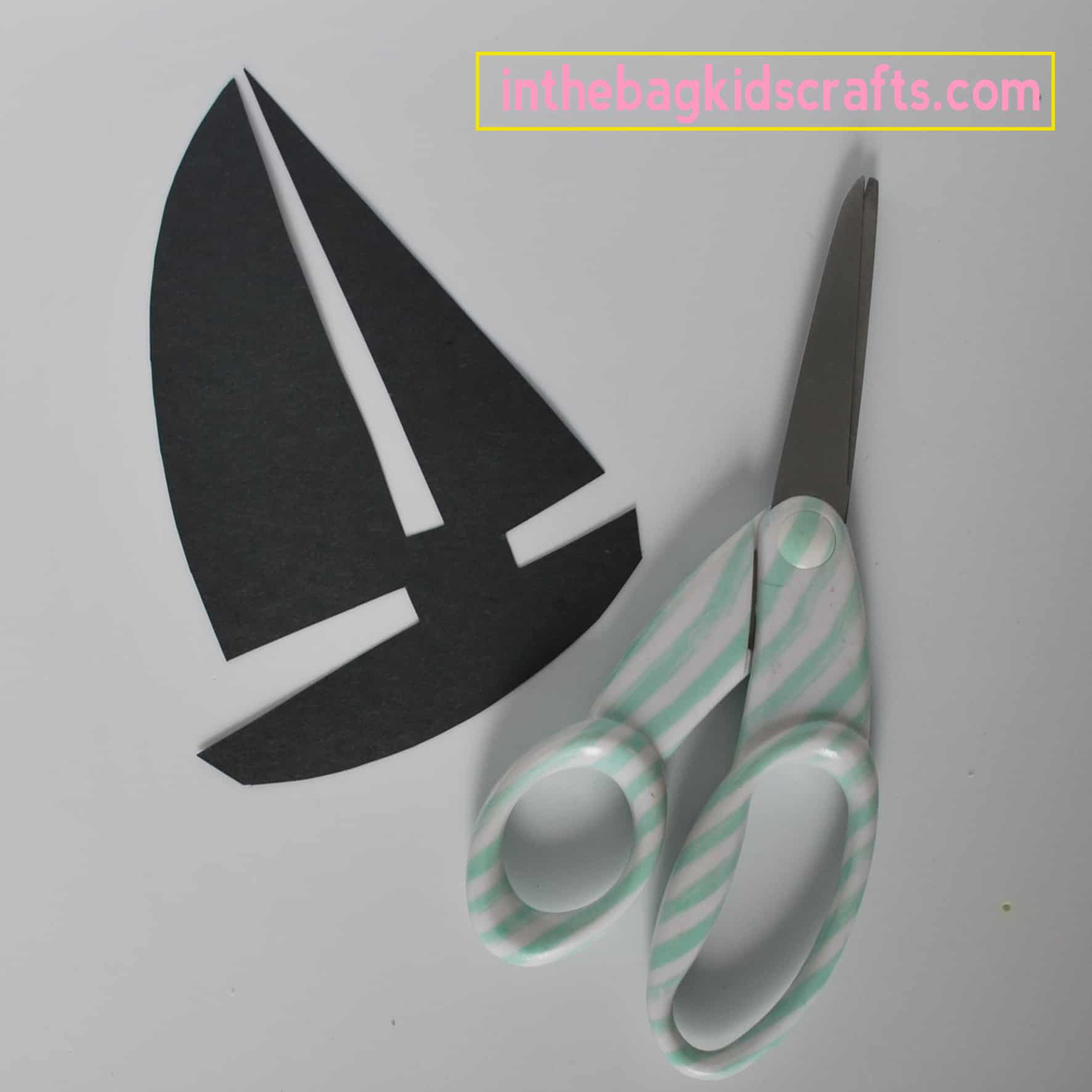 Sunset Crafts {with FREE Printable Silhouettes} • In the Bag Kids' Crafts