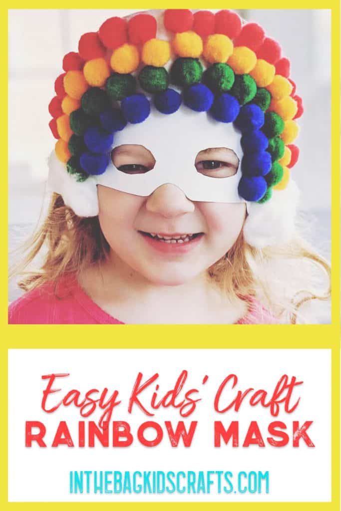 Rainbow Mask Kids' Craft • In the Bag Kids' Crafts