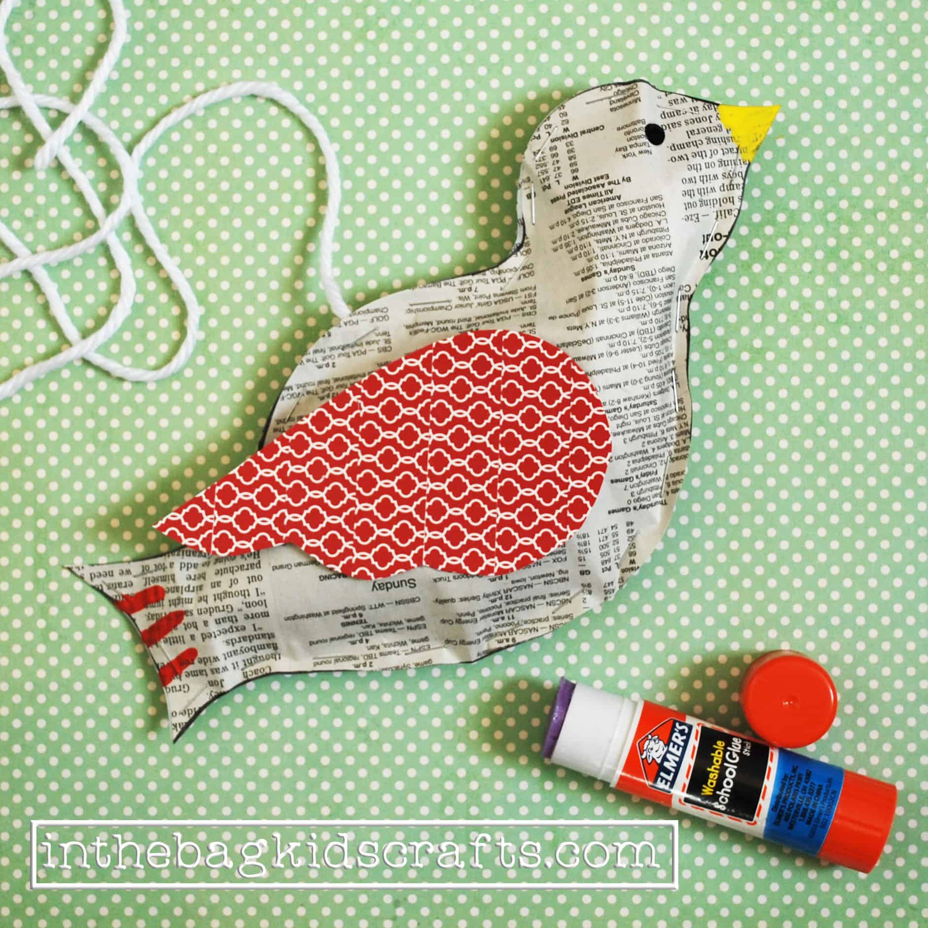 Songbird Easy Kids' Craft (plus Bonus Mobile) • In the Bag Kids' Crafts