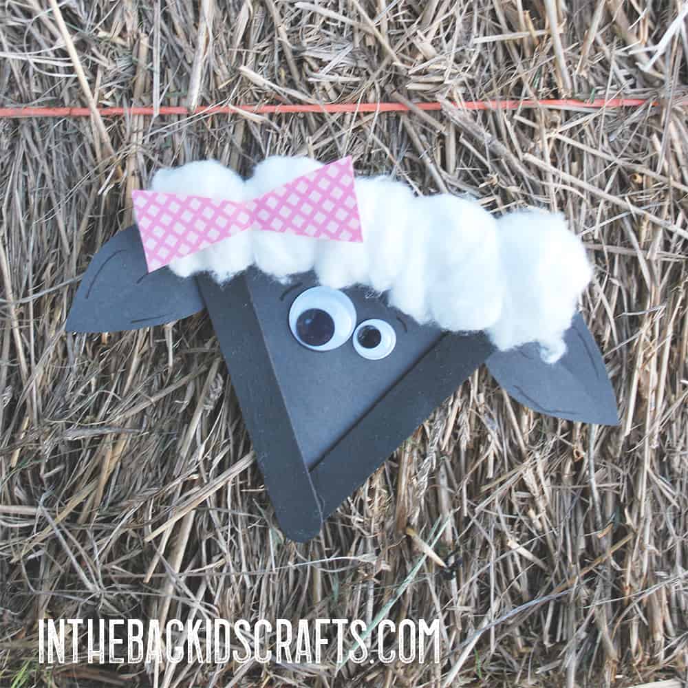 Sheep Kids Craft (with Popsicle Sticks) • In the Bag Kids' Crafts