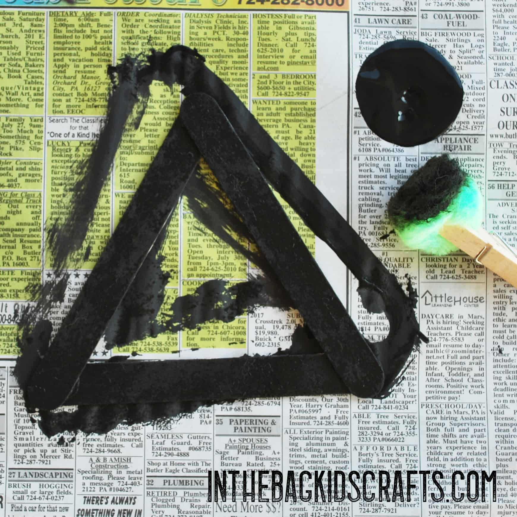 Sheep Kids Craft (with Popsicle Sticks) • In the Bag Kids' Crafts