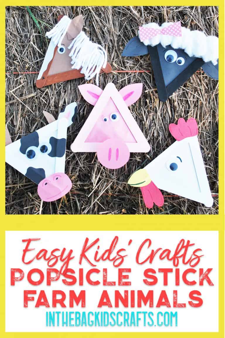 Horse Craft {with FREE template} • In the Bag Kids' Crafts