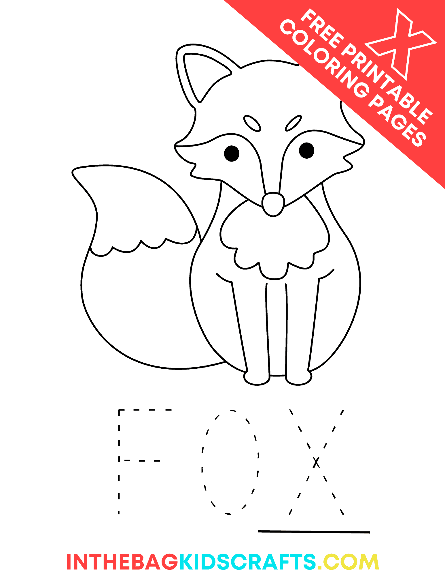 Free Printable Letter X Coloring Pages for Preschoolers • In the Bag ...
