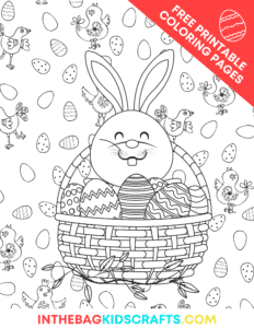 Easter Coloring Pages (FREE Download) • In the Bag Kids' Crafts