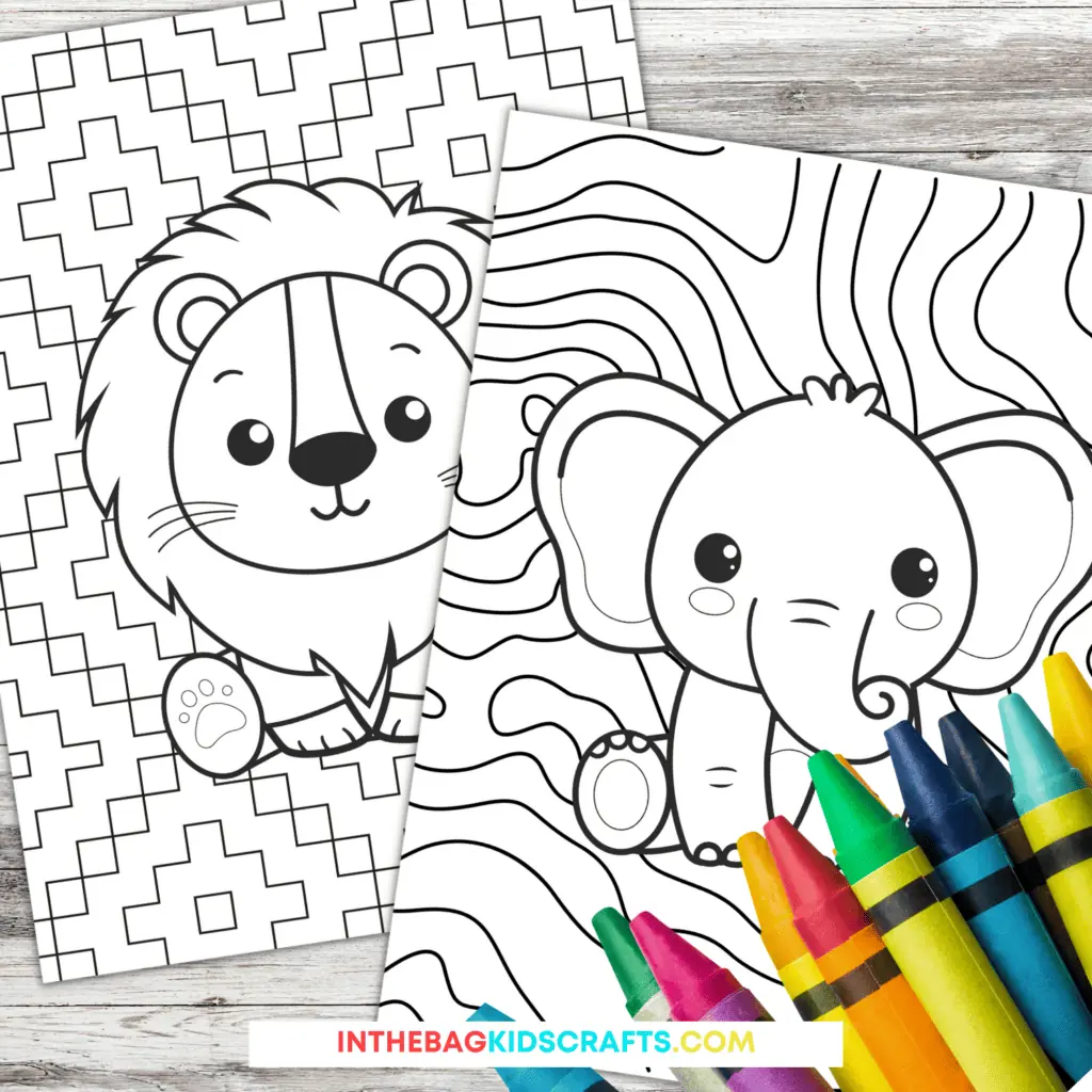 30+ Wild Zoo Crafts and Activities for Kids • In the Bag Kids' Crafts