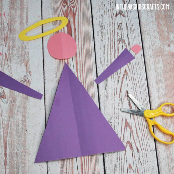 Handmade Christmas Greeting Card Angels • In the Bag Kids' Crafts