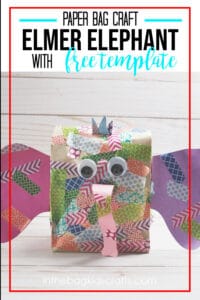 Elmer Elephant Craft • In the Bag Kids' Crafts