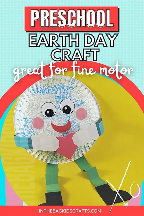 Earth Craft (with FREE Template) • In the Bag Kids' Crafts