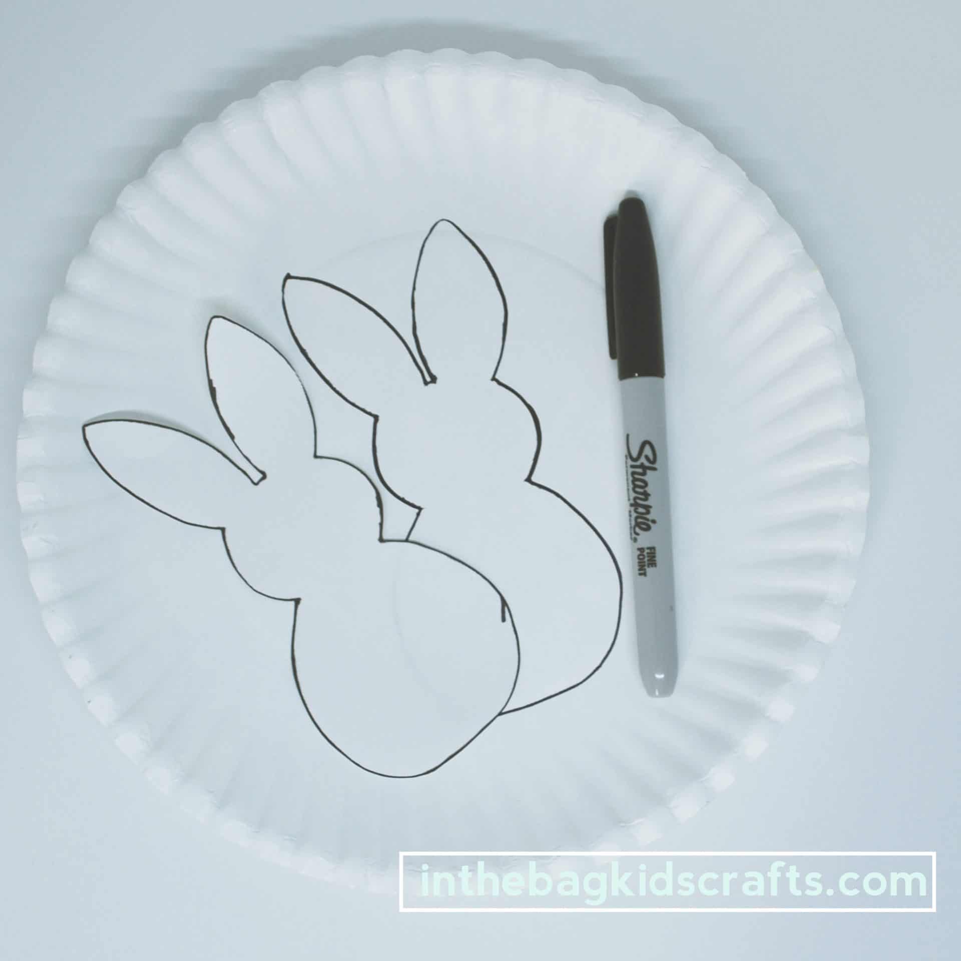 Paper Easter Wreath • In the Bag Kids' Crafts