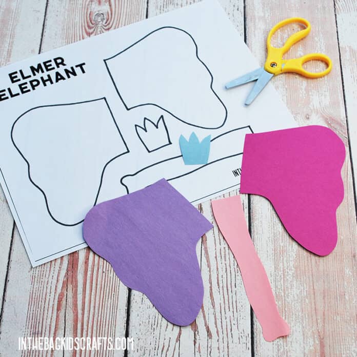Elmer Elephant Craft • In the Bag Kids' Crafts