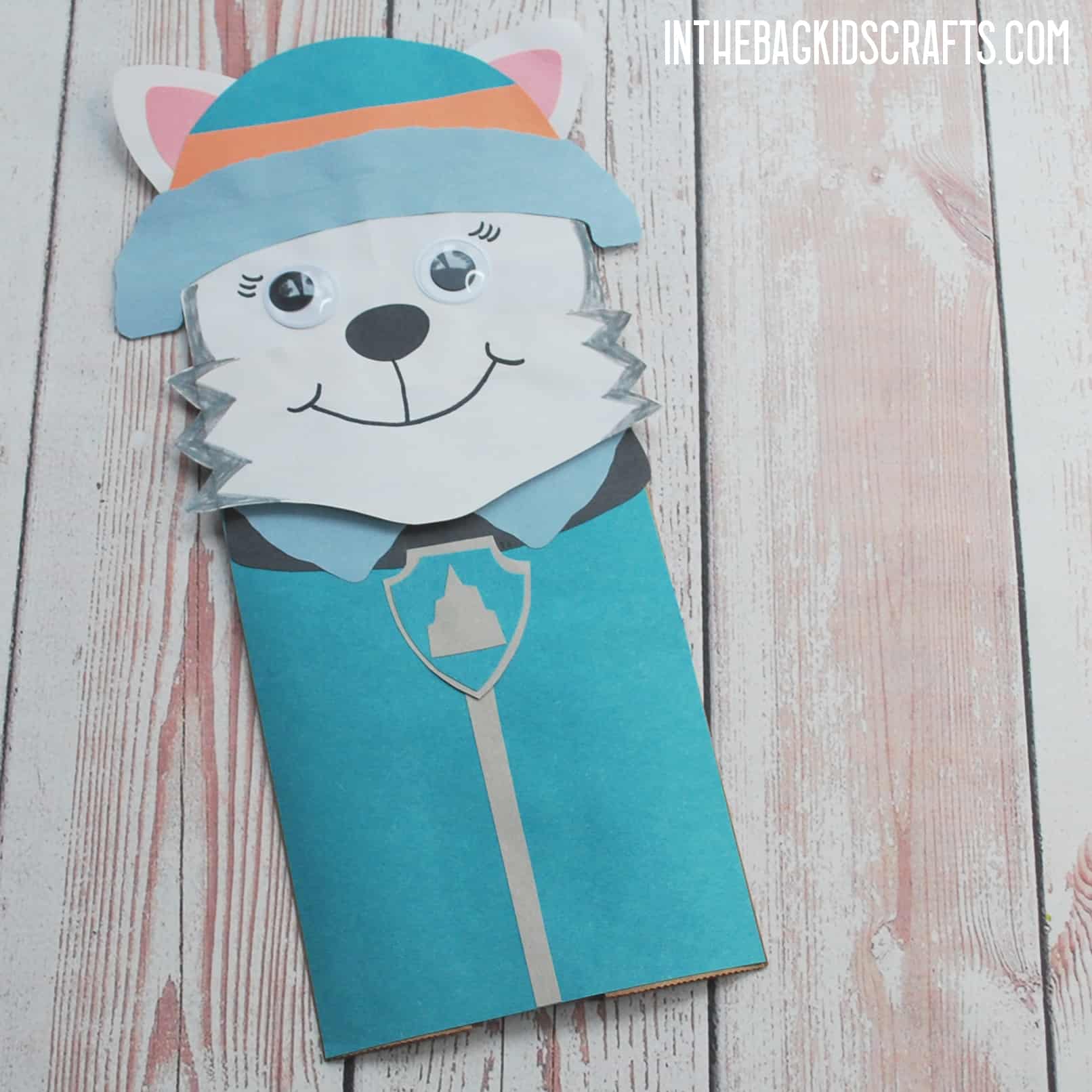 Inspired Paw Patrol Paper Crafts • In the Bag Kids' Crafts