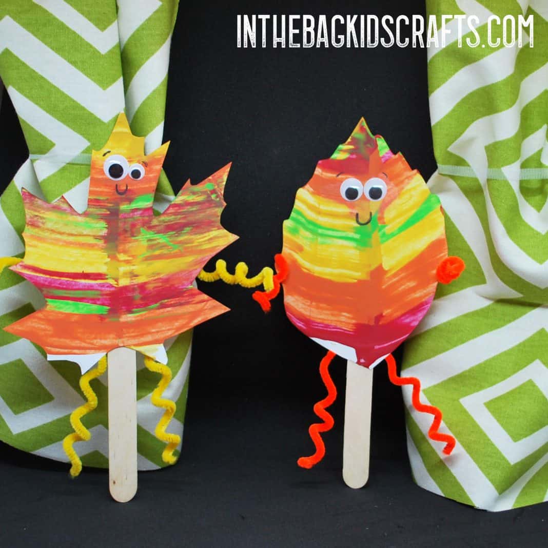 Put On a Fall Puppet Show! {Here's How!} • In the Bag Kids' Crafts
