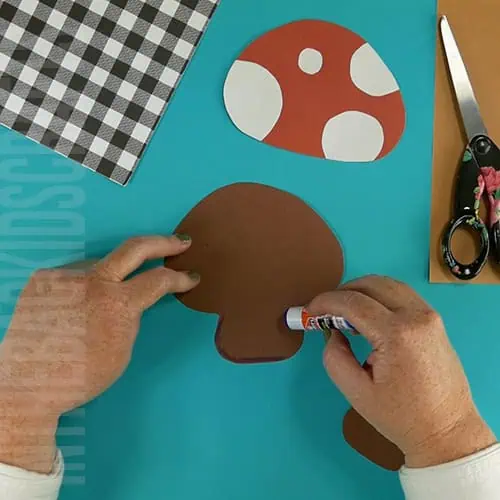 Easy Paper Mushroom Craft for Kids (FREE Printable) • In the Bag Kids ...