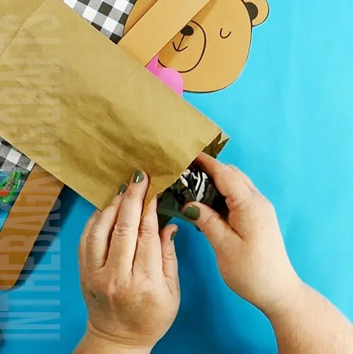 Adorable Brown Bear Craft for Kids (FREE Template) • In the Bag Kids ...