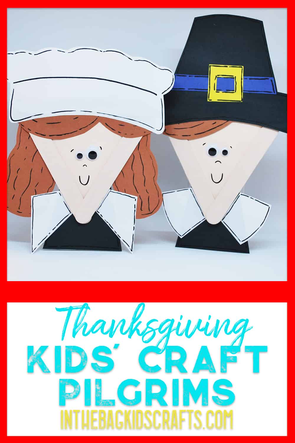Pilgrim Crafts for Kids • In the Bag Kids' Crafts