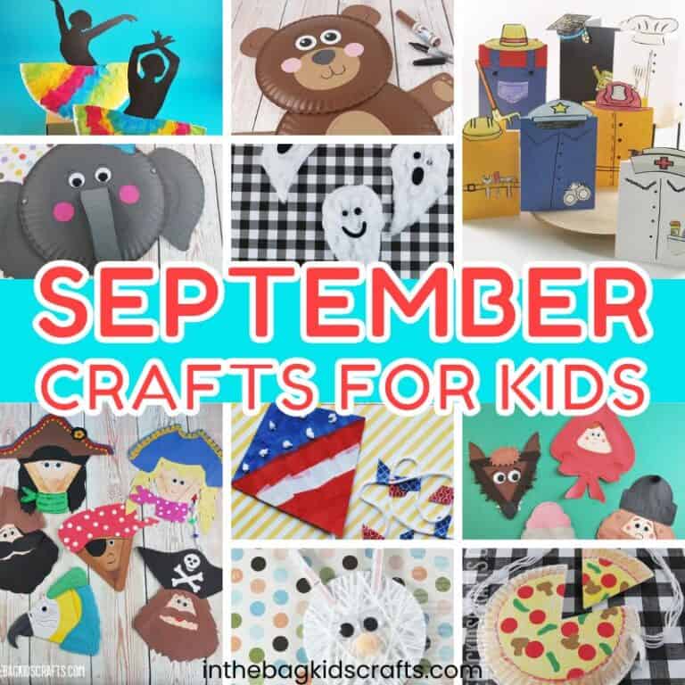 50+ Easy September Crafts for your Kids • In the Bag Kids' Crafts