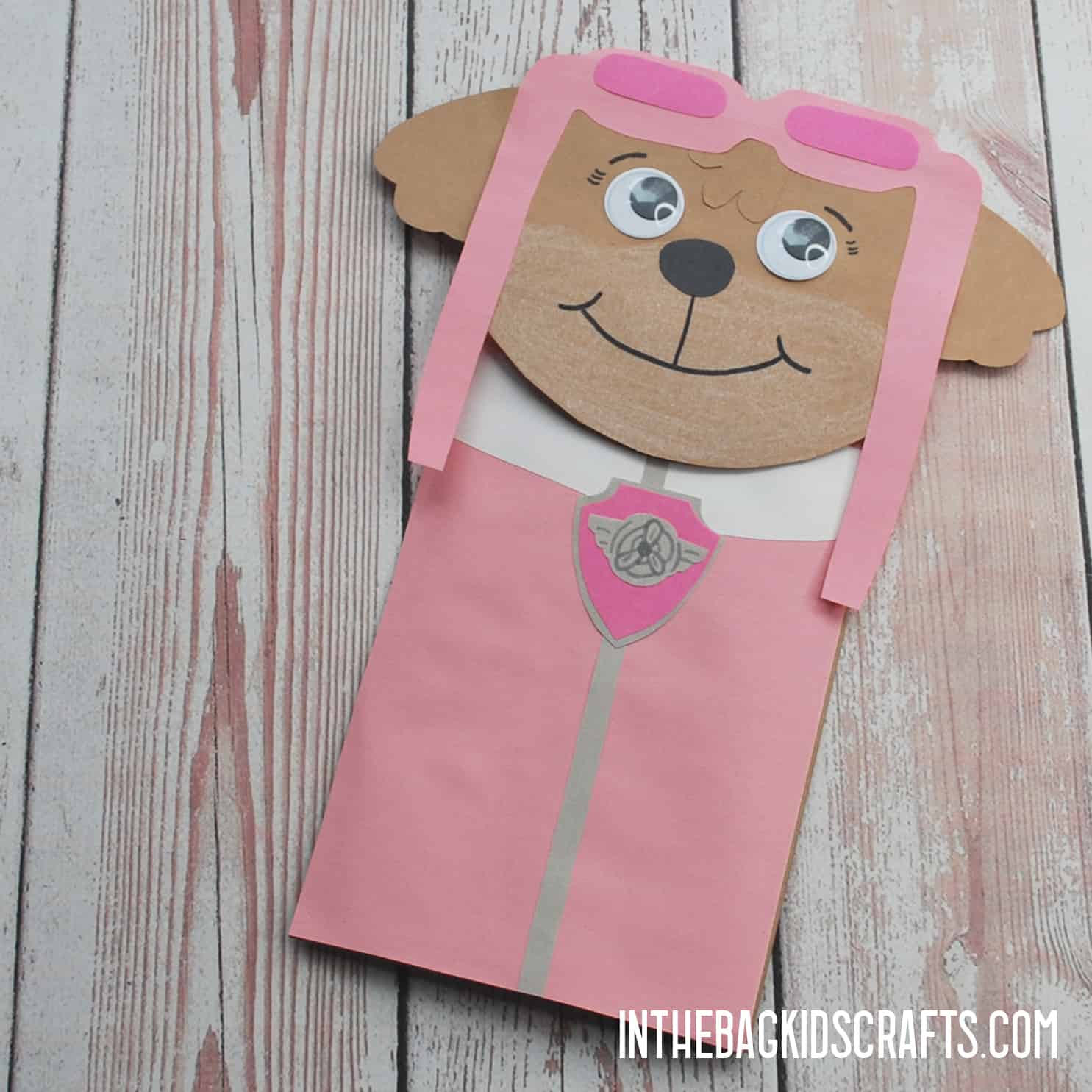 Inspired Paw Patrol Paper Crafts • In the Bag Kids' Crafts