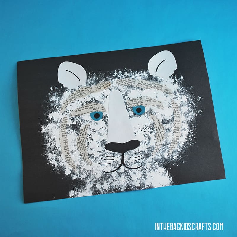 Easy Tiger Craft for Kids • In the Bag Kids' Crafts