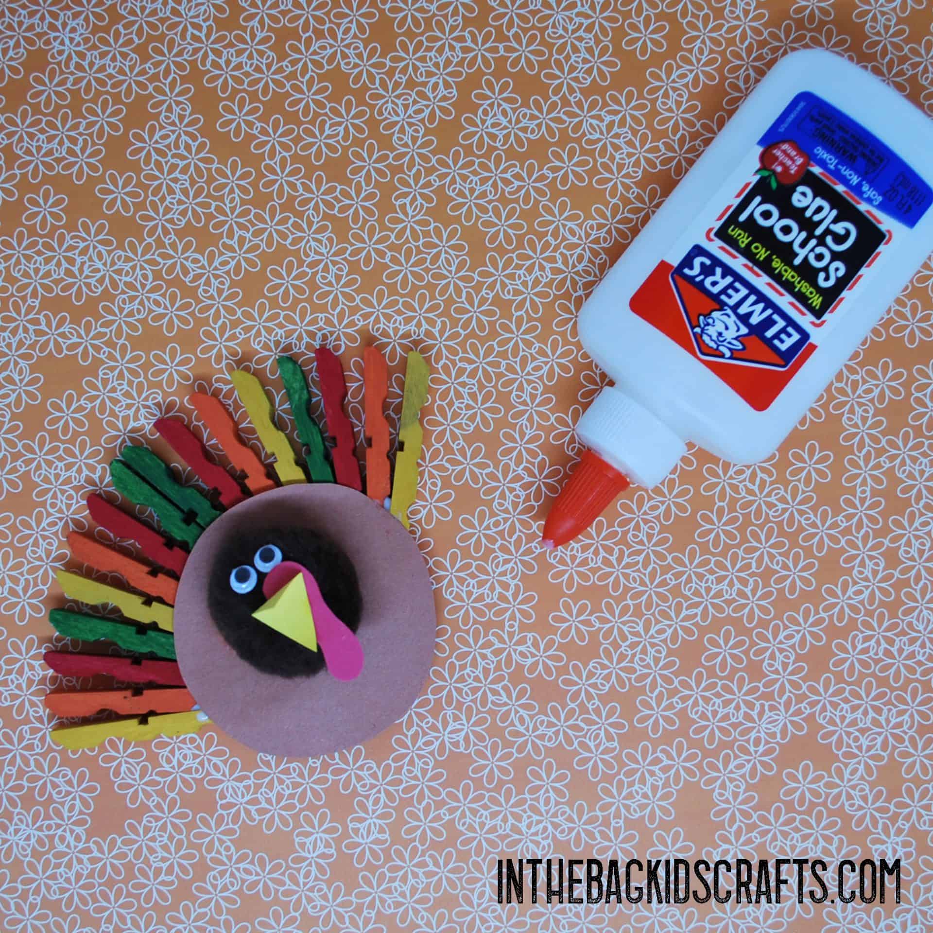 Thanksgiving Turkey Kids Craft • In the Bag Kids' Crafts