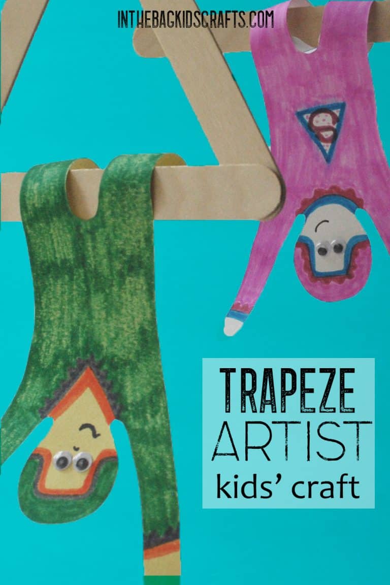 Bonus Circus Craft: The Acrobat • In the Bag Kids' Crafts