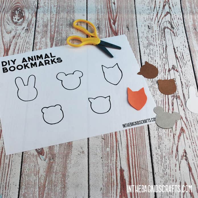 Let's Make a Bookmark! (with Adorable Animals) • In the Bag Kids' Crafts