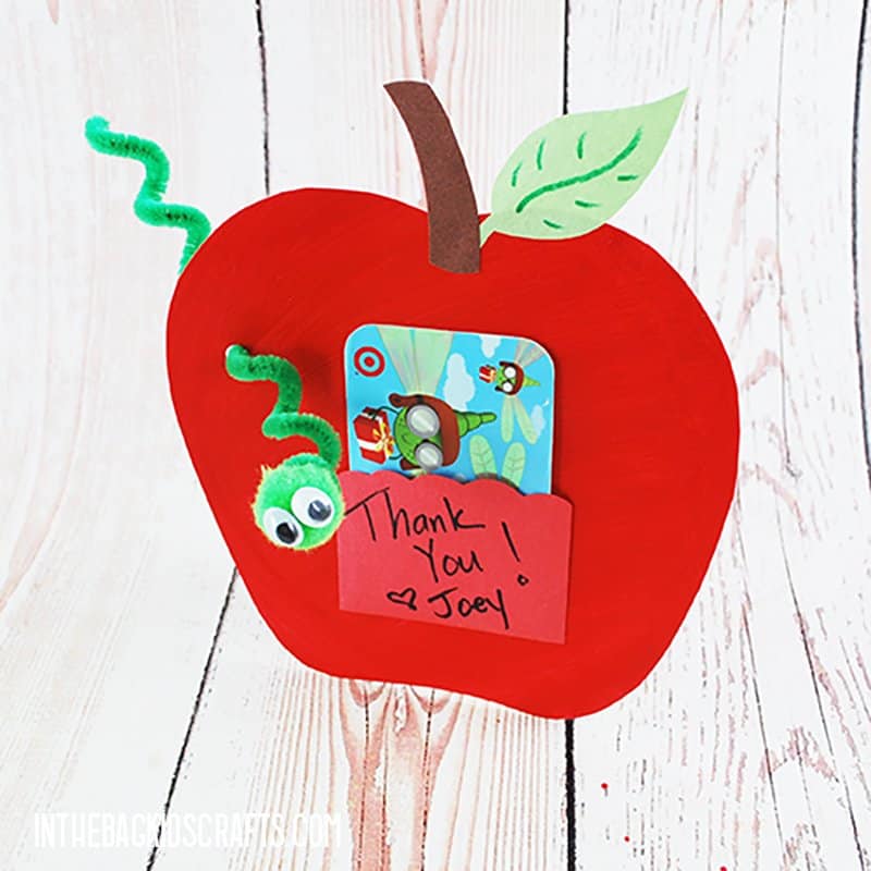 Easy Apple Art {with FREE Apple Template} • In the Bag Kids' Crafts