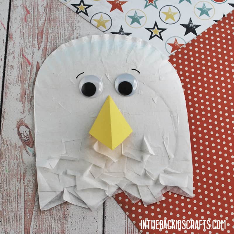 Eagle Craft (with Free Printable Template) • In the Bag Kids' Crafts
