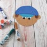 Baseball Craft Player Puppet (with FREE Template) • In the Bag Kids' Crafts