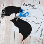Bat Craft for Kids (with FREE Craft Template) • In the Bag Kids' Crafts