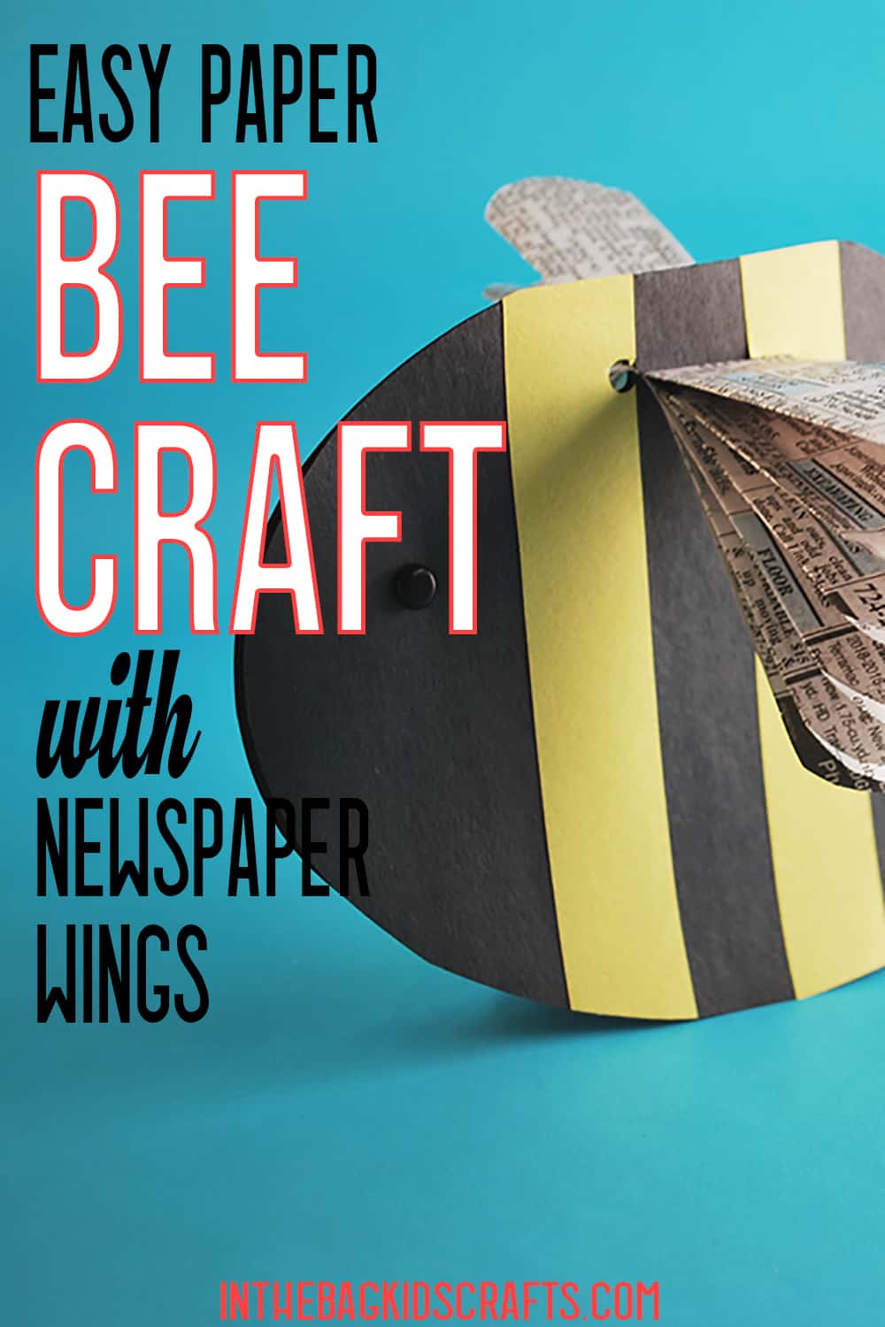 Easy Bee Craft for Kids • In the Bag Kids' Crafts