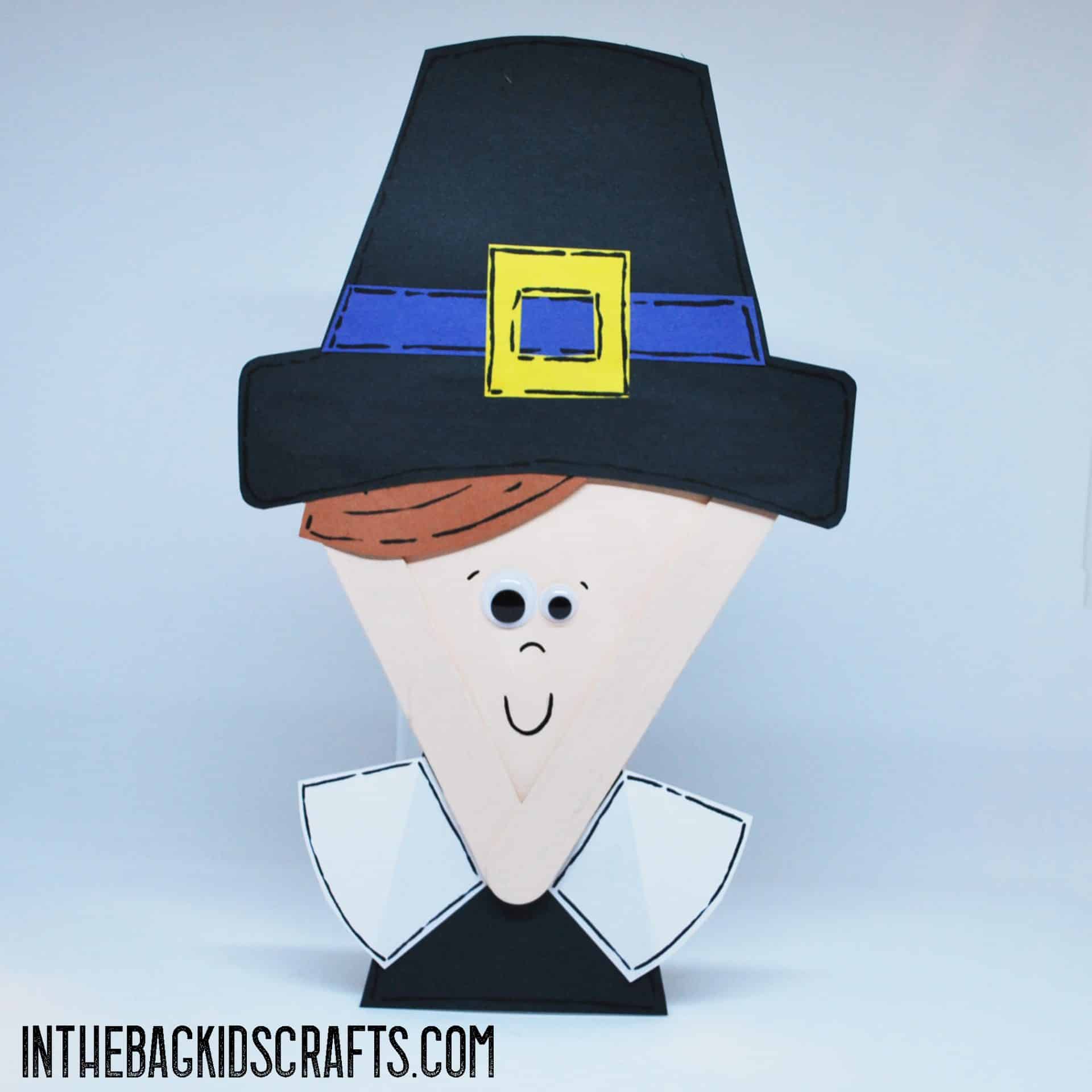 Pilgrim Crafts for Kids • In the Bag Kids' Crafts