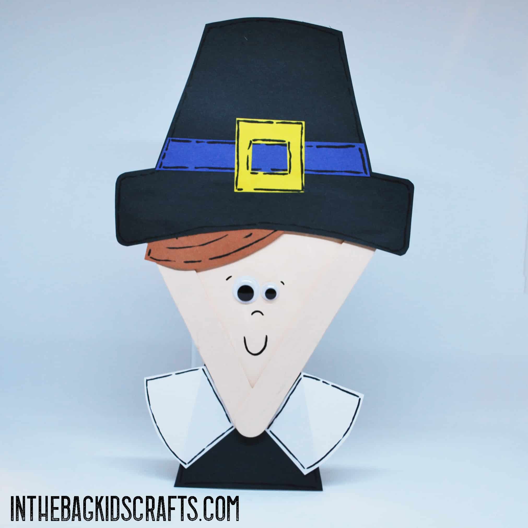 Pilgrim Crafts for Kids • In the Bag Kids' Crafts