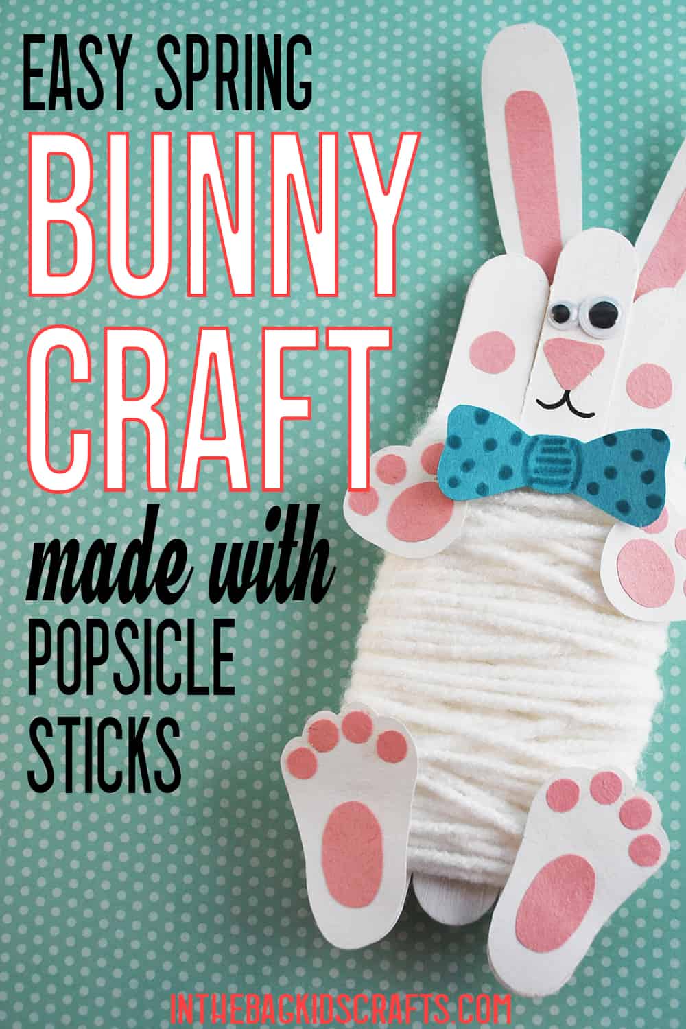 Fluffy Bunny Craft for Preschoolers • In the Bag Kids' Crafts
