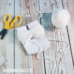 Fluffy Rabbit Craft {FREE template} • In the Bag Kids' Crafts