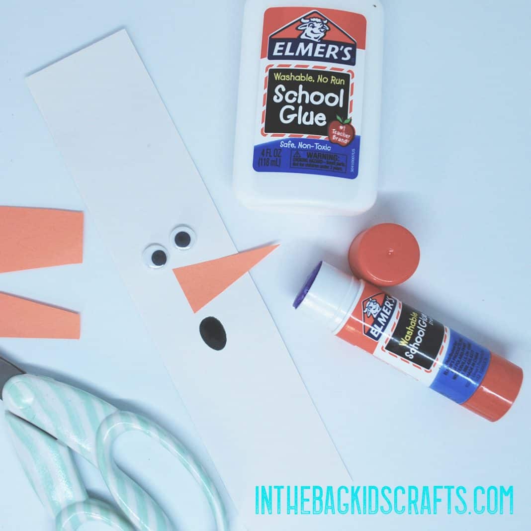 Snowman Chain Craft • In the Bag Kids' Crafts