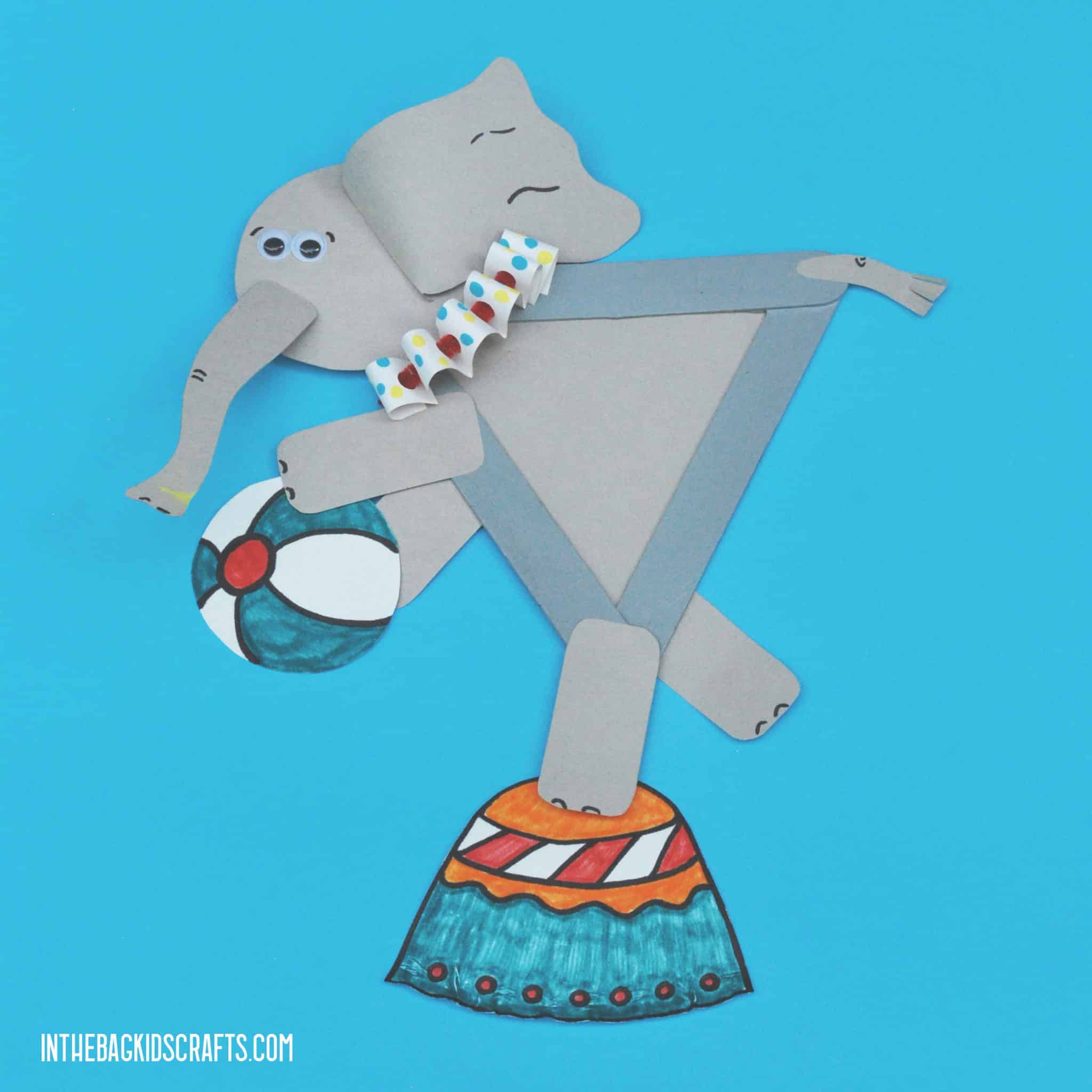 Easy Circus Crafts for Kids • In the Bag Kids' Crafts