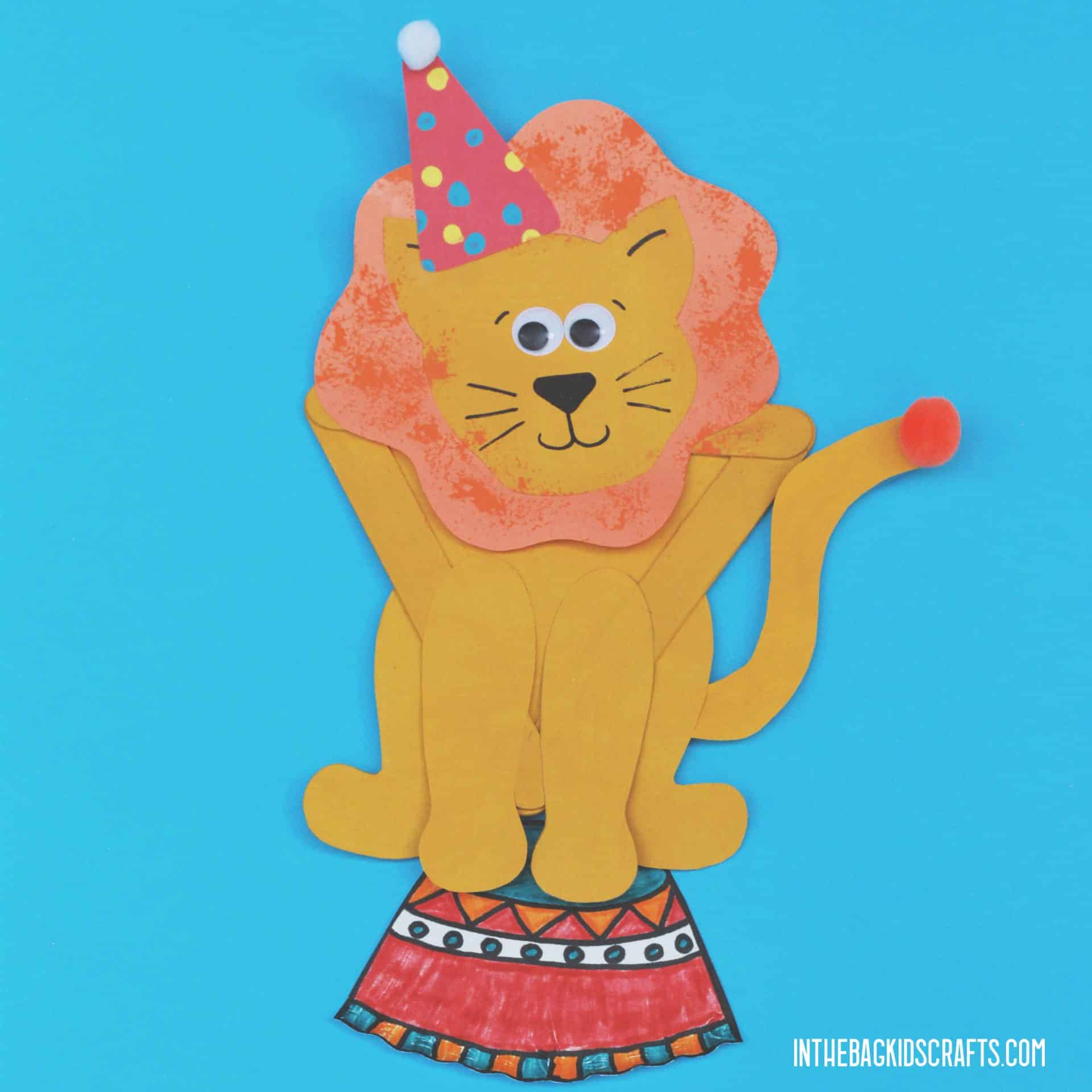 DIY Circus Themed Crafts for Kids (Free Printable) • In the Bag Kids ...