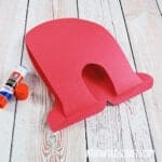 Clifford the Big Red Dog Craft {FREE Template} • In the Bag Kids' Crafts