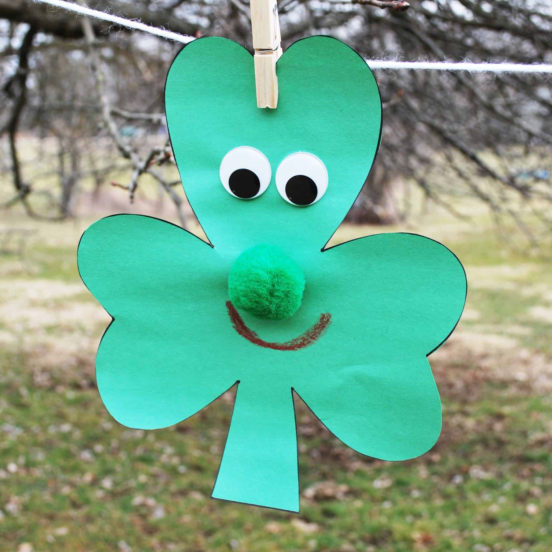 Clover Crafts for St. Patrick's Day • In the Bag Kids' Crafts