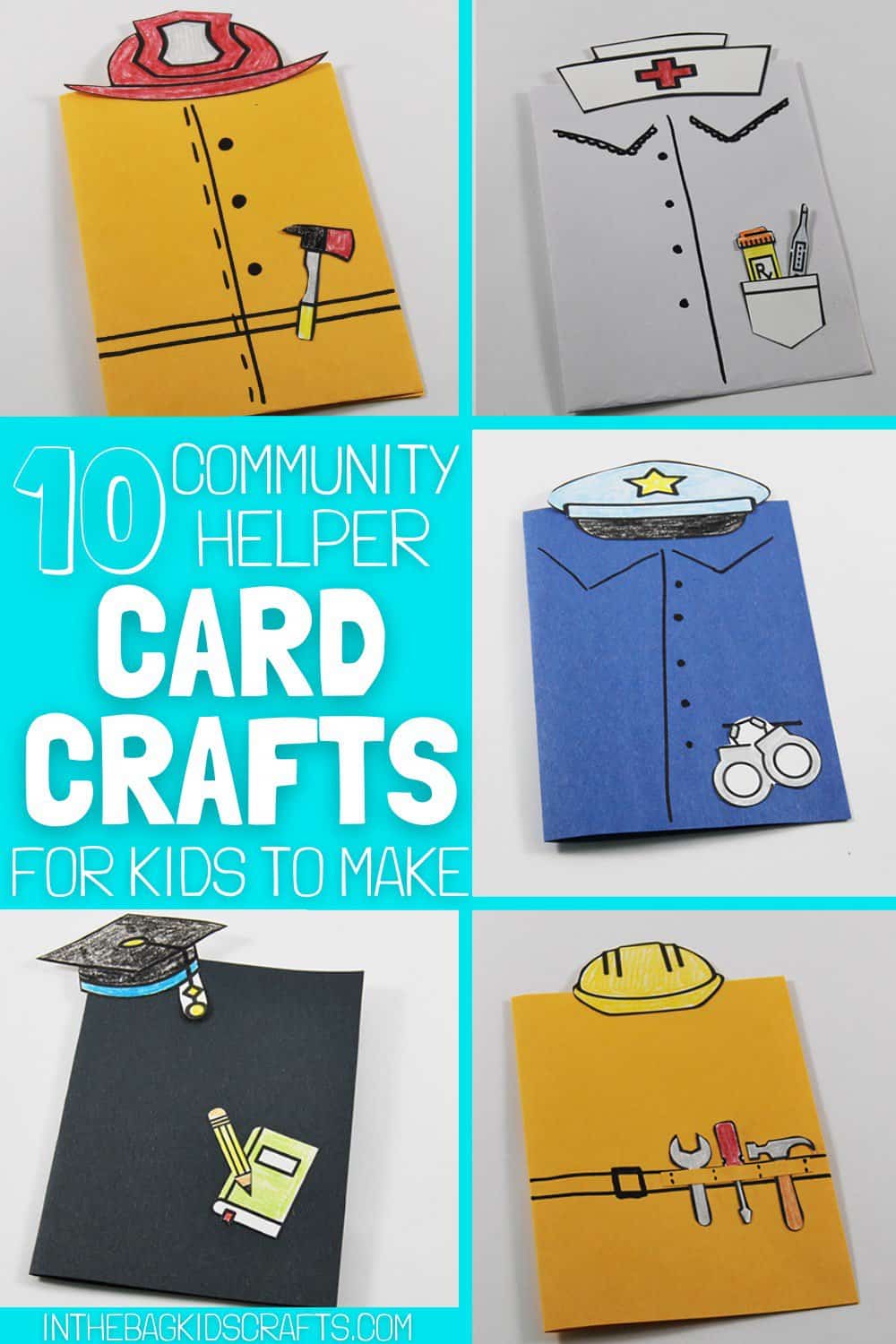Easy Community Helpers Activity Cards (Free Printables) • In the Bag ...