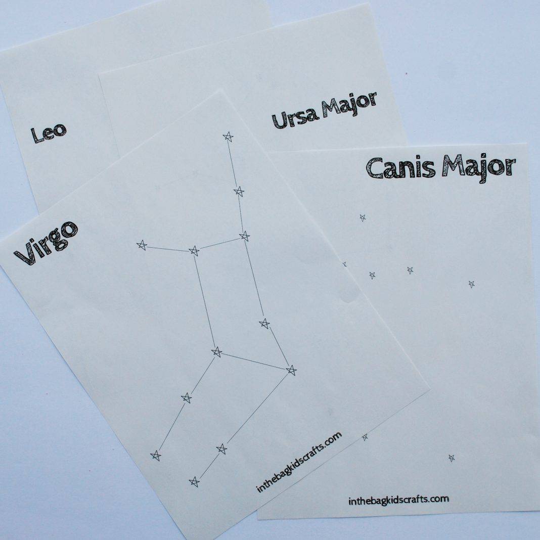 Constellations for Kids • In the Bag Kids' Crafts