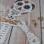 Day of the Dead Craft Skeleton (with FREE Template) • In the Bag Kids ...