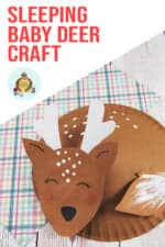 Deer Craft for Kids (with FREE Craft Template) • In the Bag Kids' Crafts