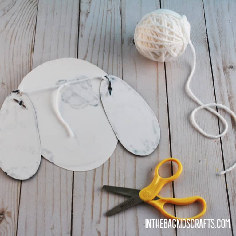 Paper Plate Dog Craft (with floppy ears) • In the Bag Kids' Crafts