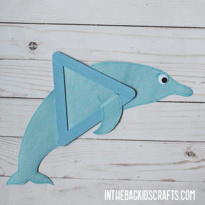 Dolphin Craft for Kids • In the Bag Kids' Crafts