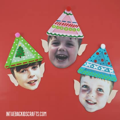 Santa Claus Paper Craft • In the Bag Kids' Crafts