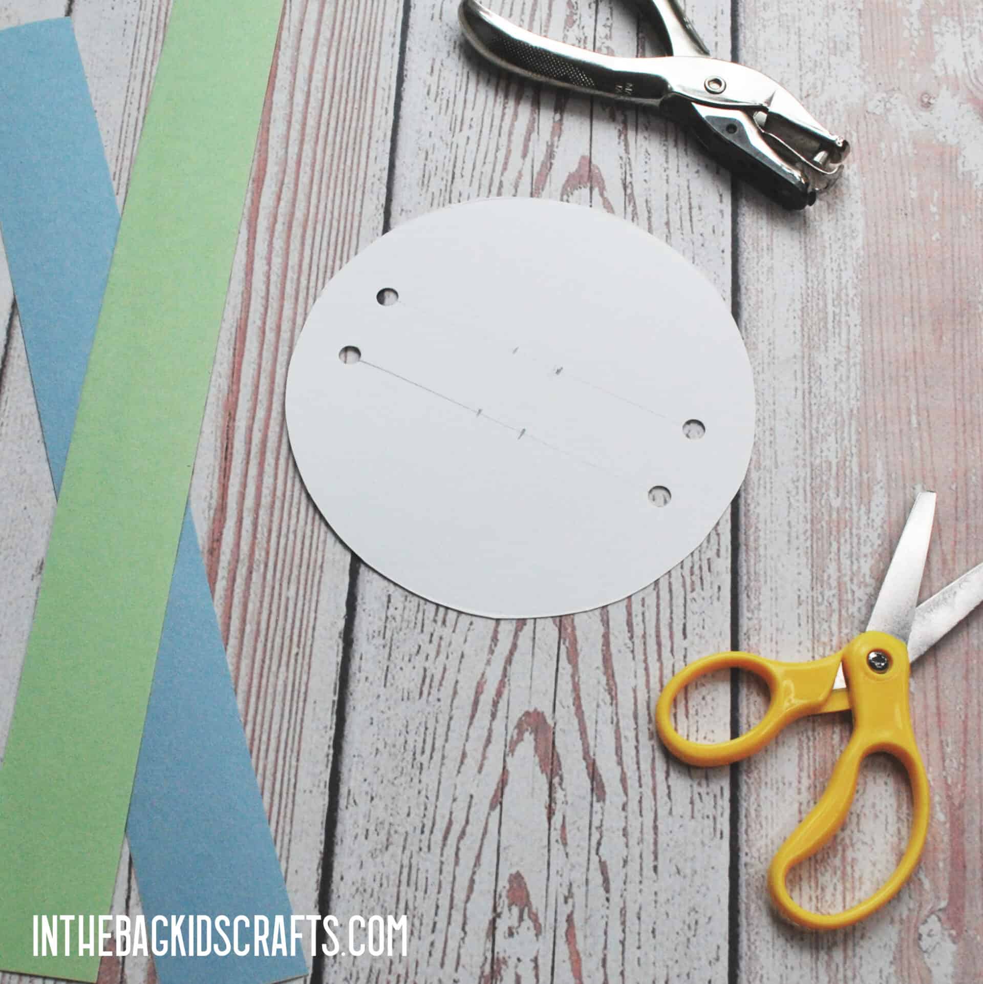 Easy Telling Time Craft for Kids • In the Bag Kids' Crafts