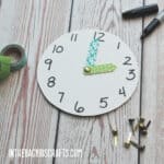 Easy Telling Time Craft for Kids • In the Bag Kids' Crafts